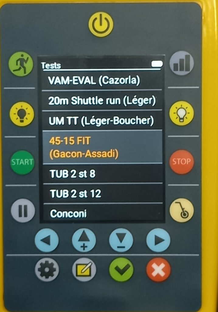 45-15 Gacon's Test - SportBeeper Pro